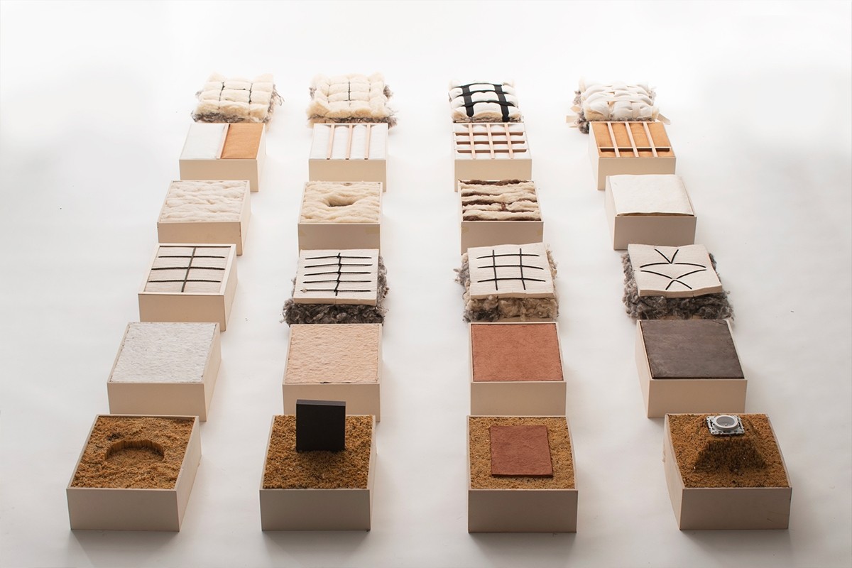 Wool Wall | Recherches et expérimentations | Pavillon de l'Arsenal